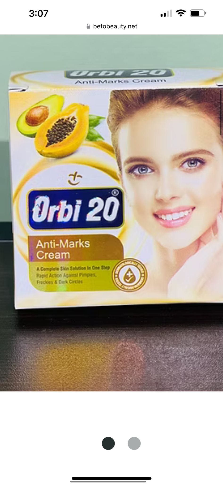 Orbi 20 Anti-Marks Cream – Shy Superstore